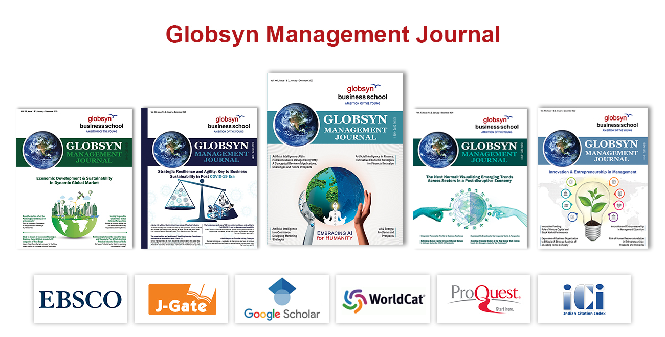 Globsyn Management Journal - Globsyn Business School